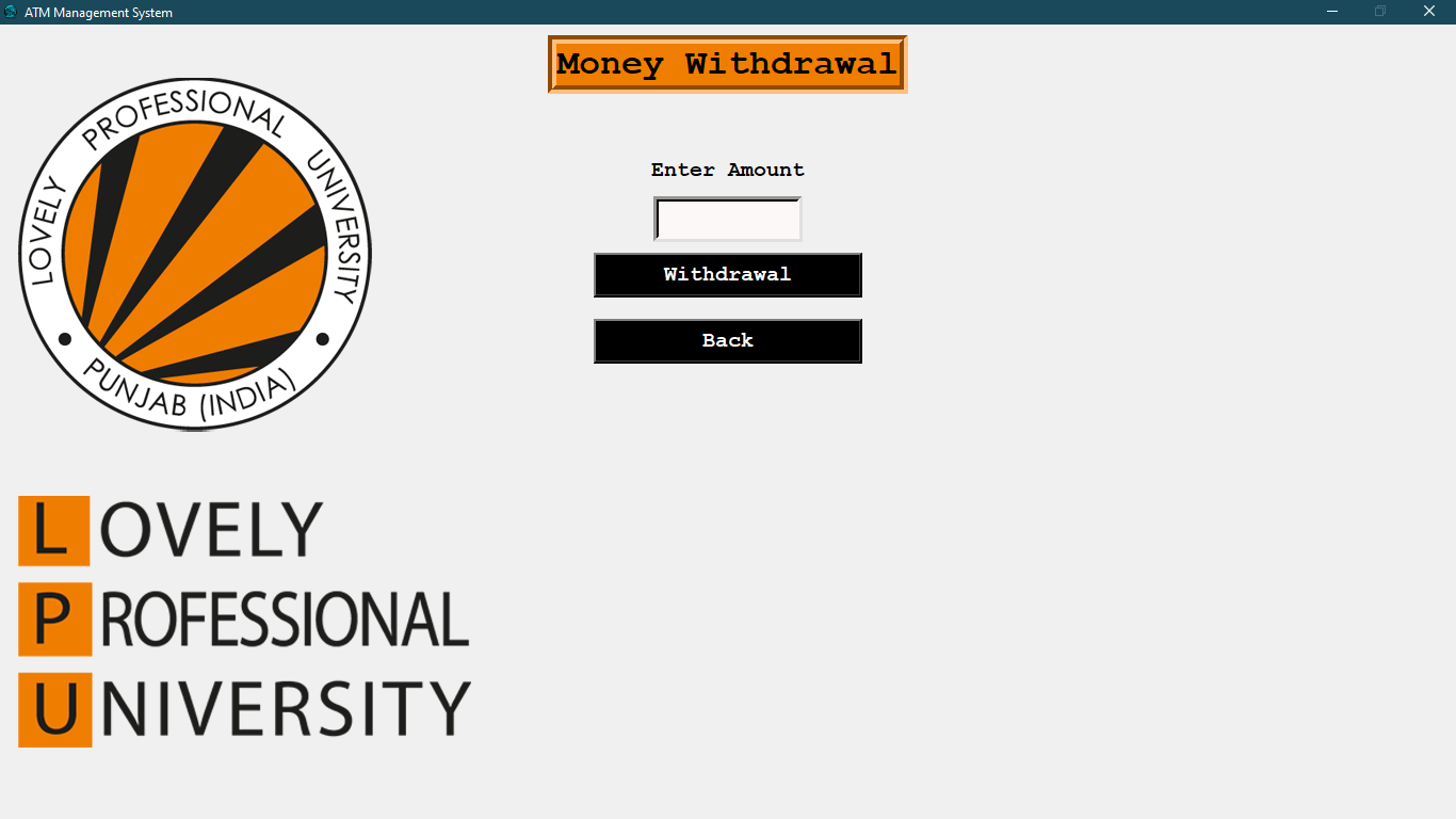 GitHub - samrat-sarkar/ATM_Management_System: ATM Management System